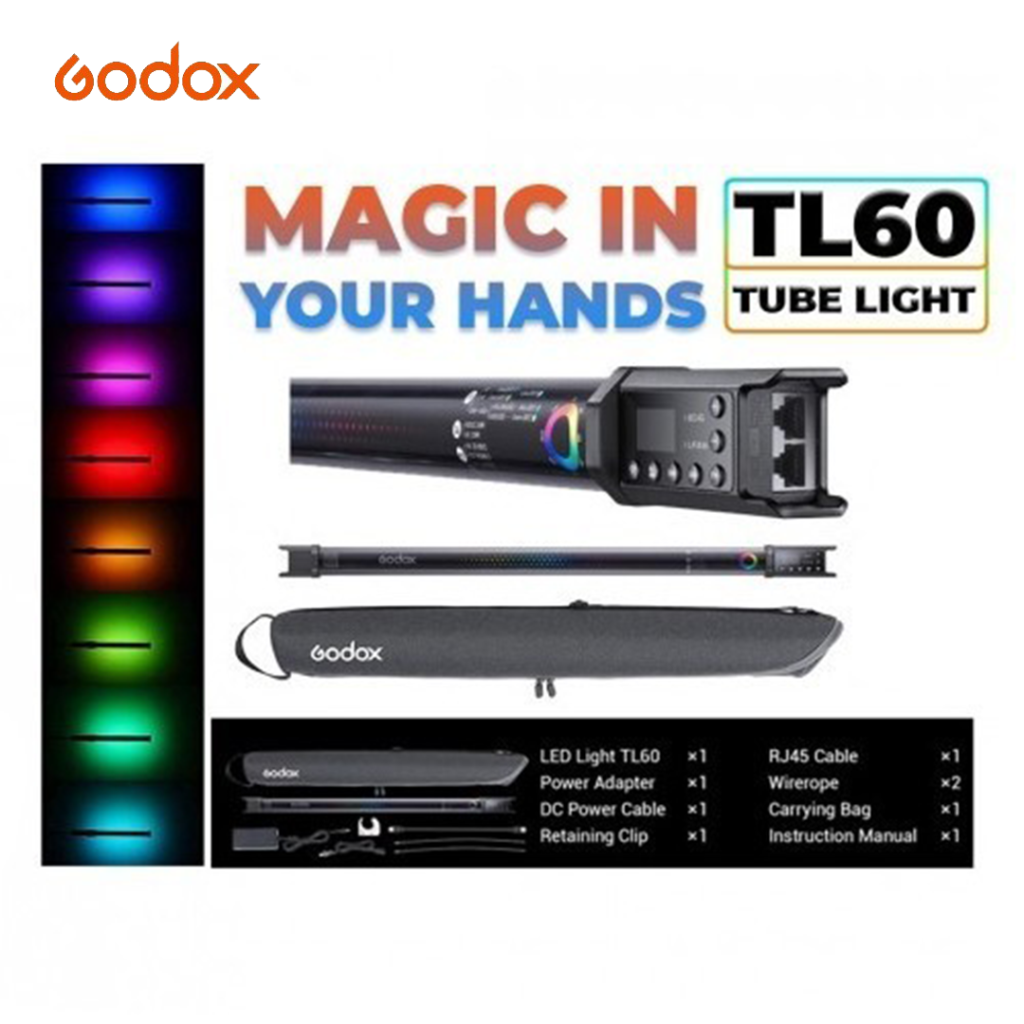 Godox TL60 Tube Light RGB 60cm | Gradient.co.id